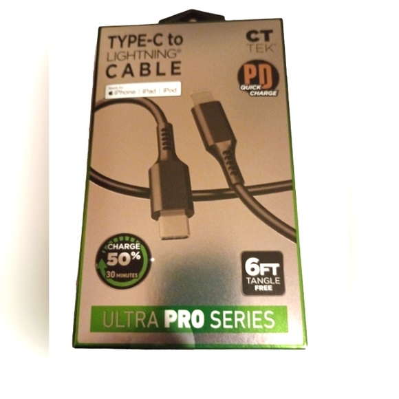 ct tek | Cell Phones & Accessories | New Type C To Apple Connector 6 ...